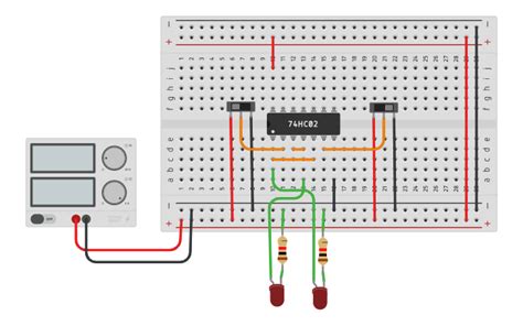 Circuit Design Sr Latch Tinkercad