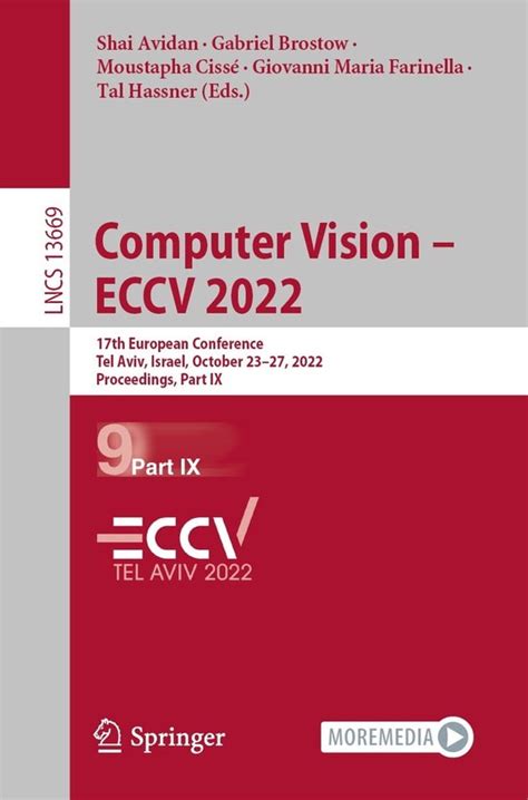 lecture notes in computer science 13669 computer vision eccv 2022