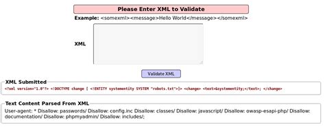 Owasp Xml External Entiy Xxe Attack ~ The Cybersploit