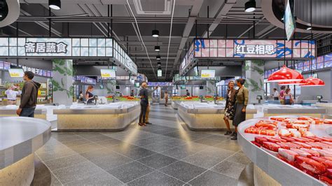 社区型农贸市场设计项目案例杭州贝诺市场研究中心