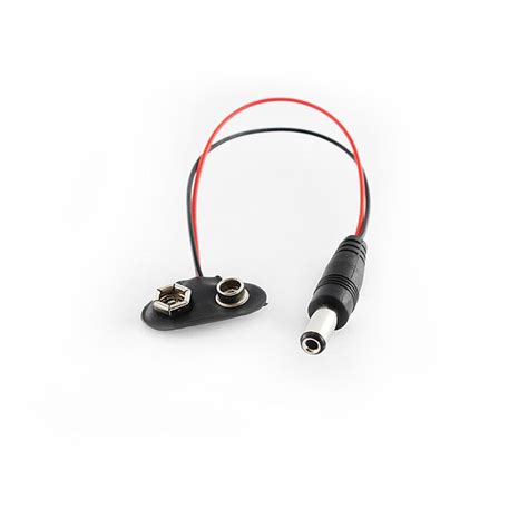 Hobbytronics 9v Dc Battery Power Cable Barrel Jack Connector