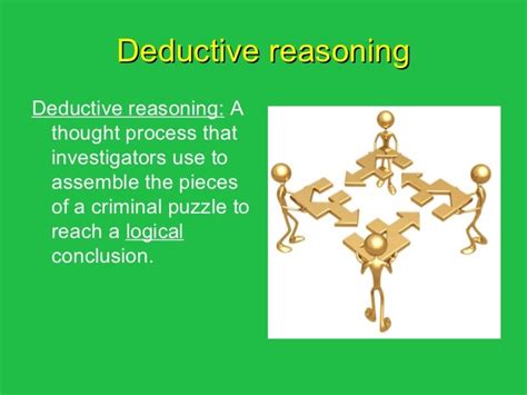 deductive reasoning and logic
