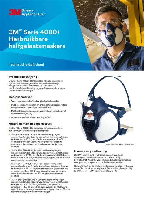 Data Sheet 3m 4000 By Lasaulec Issuu