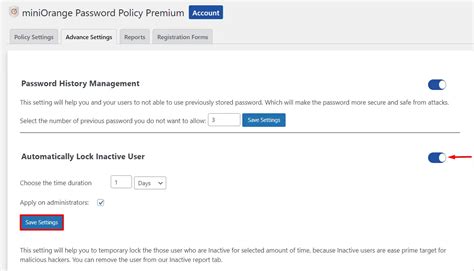 Setup Password Policy Premium Plugin Wordpress Password Security