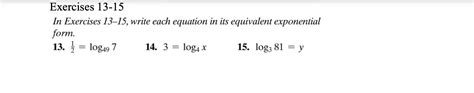 Solved Exercises 13 15in Exercises 13 15 ﻿write Each