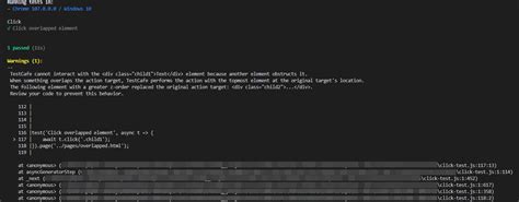Add Callsite And Selector Expression To The Overlapped Warning Message · Issue 7386