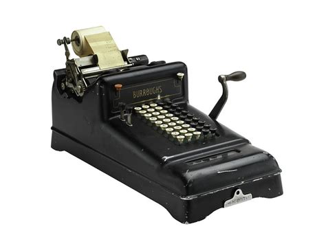 Burroughs Class 3 Adding Machine Smithsonian Institution