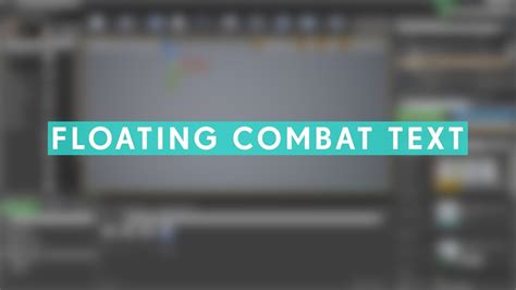 Floating Combat Text Unreal Engine 4 Tutorial Youtube