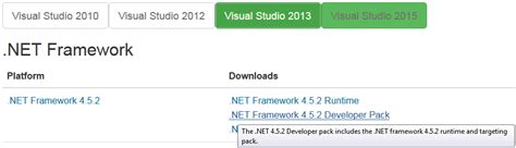 C Targeting Pack For Net 452 Not Installed Stack Overflow