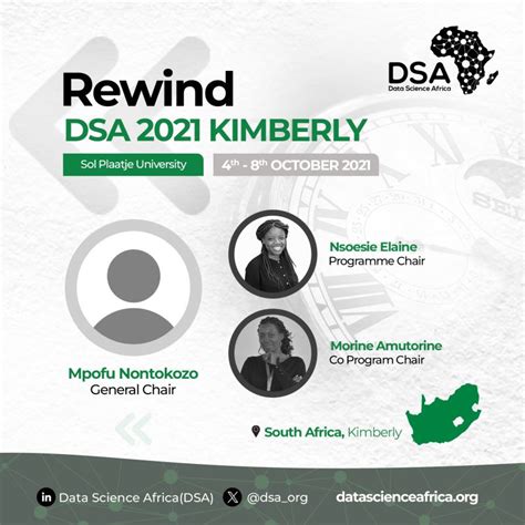 Data Science Africa Dsa On Linkedin Datascienceafrica Throwbackthursday