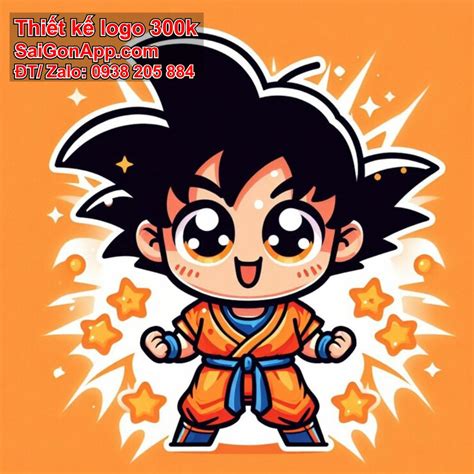 Chibi Goku ThiẾt KẾ 300k ĐẸp ChuyÊn NghiỆp Saigonapp