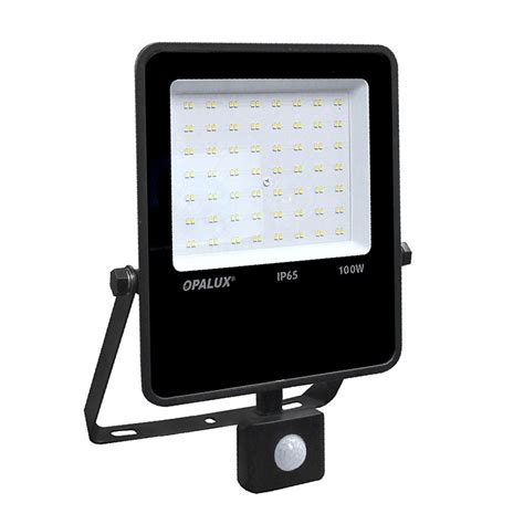 Opalux Reflector Led Con Sensor 100w