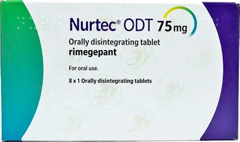 Nurtec 75 Mg 8 Tab Nahdi