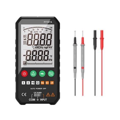 Fy107a Fully Automatic High Precision Intelligent Portable Digital Multimeter