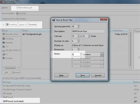A Gimp Brushes Tutorial How To Modify And Create Brushes Using Gimp