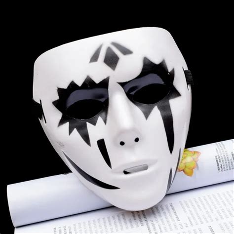 Ghost Dance Street Dance Joker Face Mask Hand Painted Adult Horror