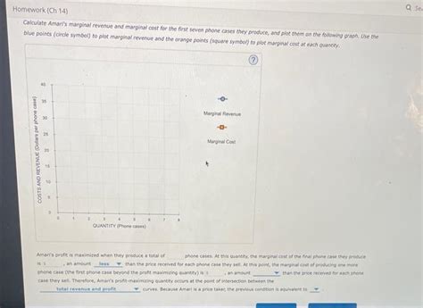 solved 3 profit maximization using total cost and total