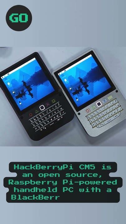 Hackberrypi Cm5 Is An Open Source Raspberry Pi Powered Handheld Pc With A Blackberry Keyboard