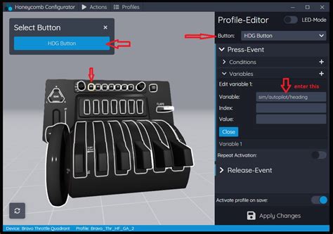 honeycomb configurator a little instruction for x plane 11 honeycomb configurator x plane