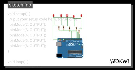 Arudino Uno First Wsb Ex 1 Wokwi ESP32 STM32 Arduino Simulator