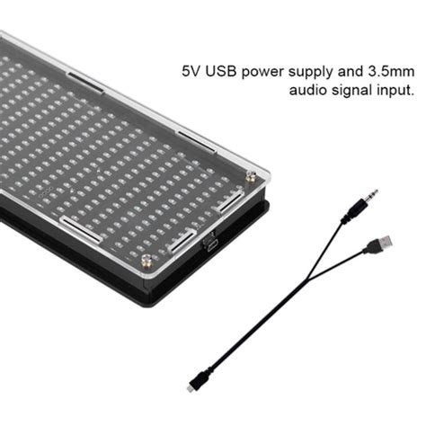 DIY 384 LED Digital O Music Spectrum Analyzer Soun Grandado