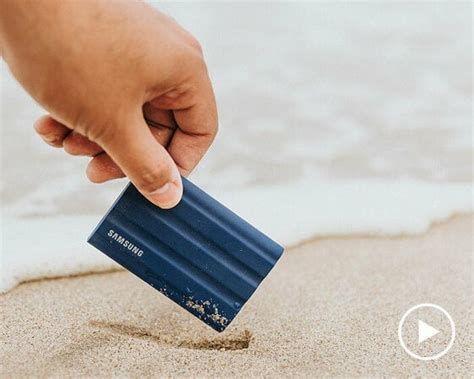 Samsung T7 Shield Drop Water Dust Resistant Portable SSD