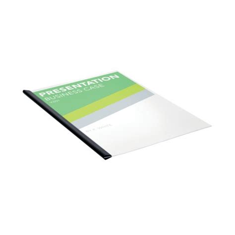 Buy Q Connect A4 6mm 60 Sheets Black Spine Bar Pack Of 100 Kf11415 From Codex Office Solutions
