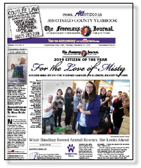 Spcas Stacie Haynes Is Citizen Of The Year All Otsego