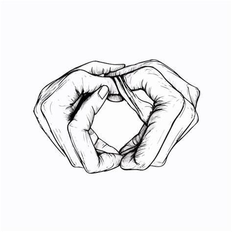 Interlocked Fingers Of Two Hands Symbolizing Unity And Connection