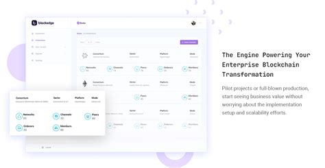 Enterprise Blockchain Technology Blockchain Network Blockedge