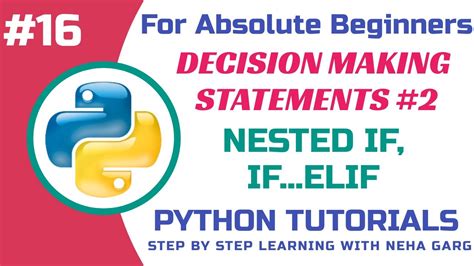 Python Tutorials Conditional Statements Nested If Else Part 2 Learn Python