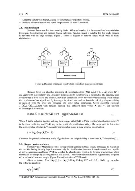 Comparing Random Forest And Support Vector Machines For Breast Cancer Classification Pdf