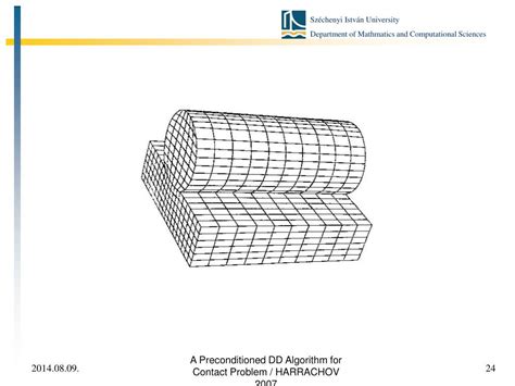 Ppt A Preconditioned Domain Decomposition Algorithm For Contact