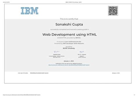 Sonakshi Gupta On Linkedin Fullstackdevelopment Html Jecrcuniversity