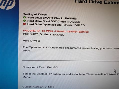 I Get This Uefi Error Everytime I Boot About The Harddrive Hp
