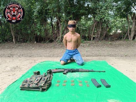 ရေစကြိုမြို့ပေါ်တွင် ကင်းစောင့်နေသည့် စစ်ကောင်စီတပ်သားကို လက်နက်နှင့်အတူ ကာကွယ်ရေးတပ် ဖမ်းဆီး