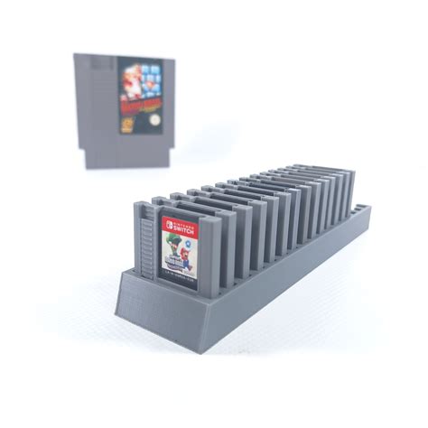 Archivo Stl Fundas De Cartucho De Juego En Estilo Retro Nes Para