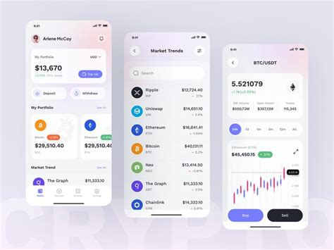 Cryptocurrency Wallet Mobile App Design In 2025 Mobile App Design App Design Saving App