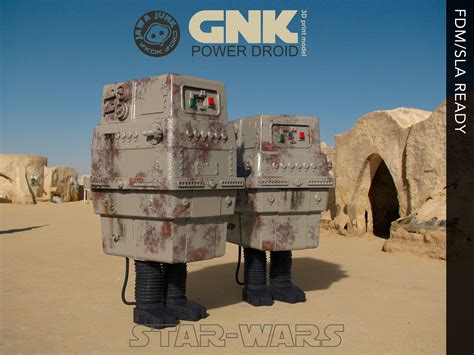 Star Wars Gnk Gonk Power Droid Classic 3d Model 3d Printable Cgtrader
