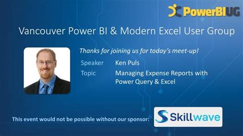 Excelguru Consulting Inc On Linkedin Managing Expense Reports With Power Query And Excel Ken