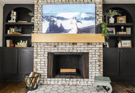 Diy Brick Fireplace Transform Your Living Space With This Step By Step