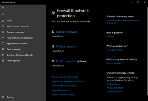 Firewall Network Protection On Windows 10 11 MiniTool