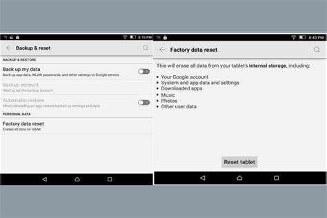 Complete Guide How To Reset An Android Tablet Step By Step With Solutions And Tips For All Models