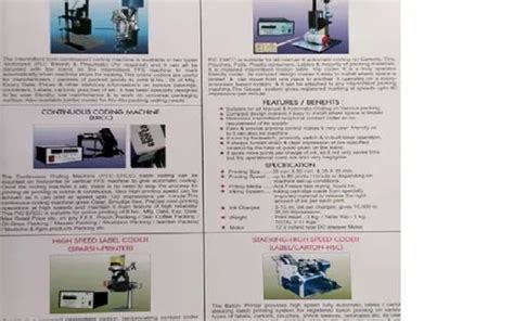 carton batch coding machine at ₹ 55000 piece new item in vadodara