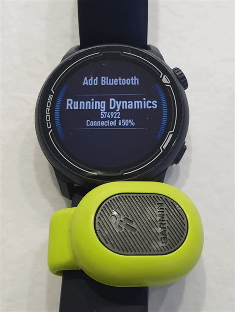 Coros X Garmin Running Dynamics Pod R Coros