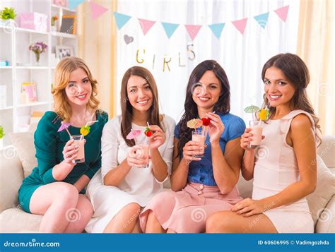 Group Of Girls Stock Image Image Of Friendship Celebration 60606995