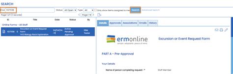 Searching For A Submitted Form Support Hub
