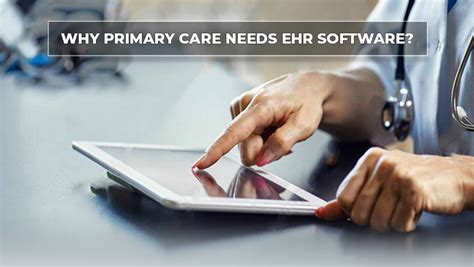 Why Primary Care Needs Ehr Software Medifusion Ehr