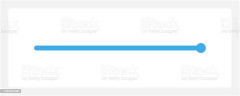 Slider With Maximum Level Ui Element Template Stock Illustration Download Image Now