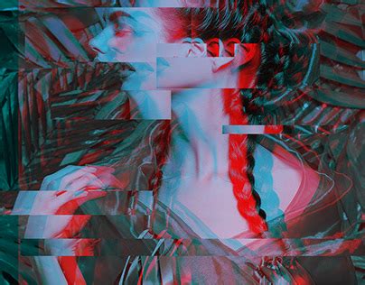 Glitch Effect Art Projects Photos Videos Logos Illustrations And Branding On Behance
